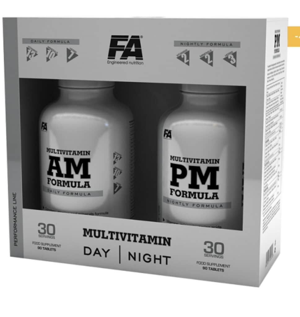 Fitness Authority Multivitamin AM & PM Formula 2x90cps - Maria Sole ...